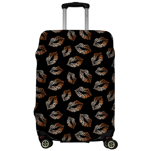 Чехол для чемодана LeJoy, размер L, бежевый, коричневый