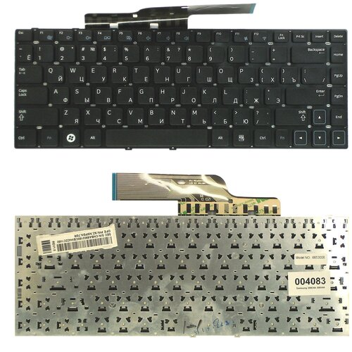 Клавиатура для ноутбука Samsumg 300V4A-S02 черная без рамки