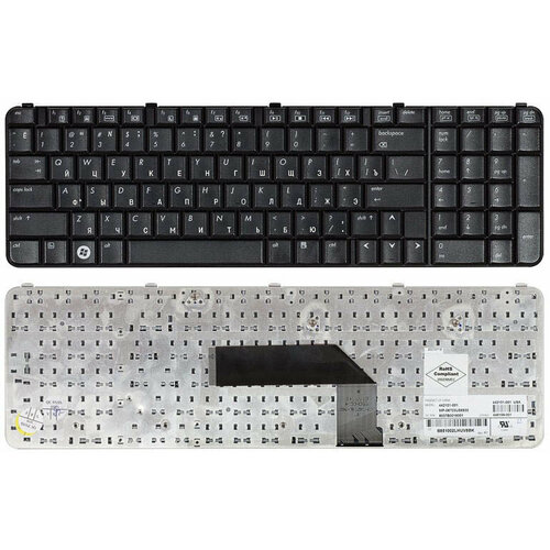 Клавиатура для HP Pavilion HDX9300 черная