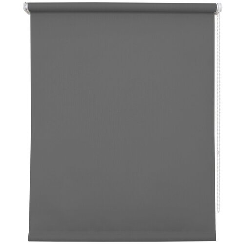 Рулонная штора Уют 7503 Плайн, 80х175 см, темно-серый
