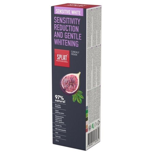 Зубная паста SPLAT Professional Sensitive White Sensitivity Reduction And Gentle Whitening, 100 мл, разноцветный