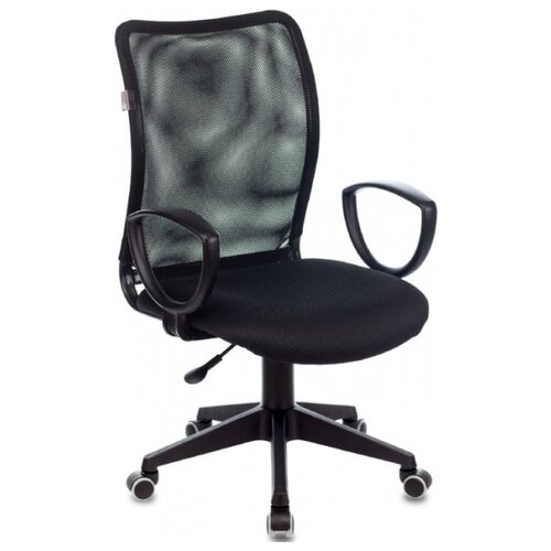 Компьютерное кресло Бюрократ CH-599AXSN офисное, обивка: сетка/текстиль, цвет: черный TW-11