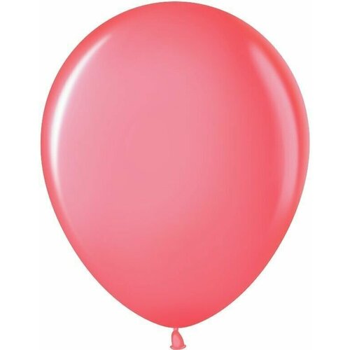Шарики воздушные (12'/30 см) Розовый коралл (436), пастель, 100 шт. набор шаров на праздник