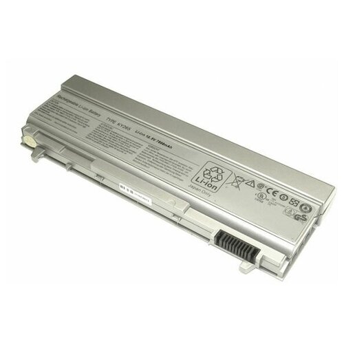 Аккумуляторная батарея (аккумулятор) для ноутбука Dell Latitude E6400, E6410, E6500, E6510, Precision M2400, M4400, M4500, M6400, M6500 7800mAh