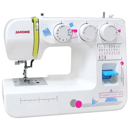 Швейная машина Janome Excellent Stitch 18A, белый