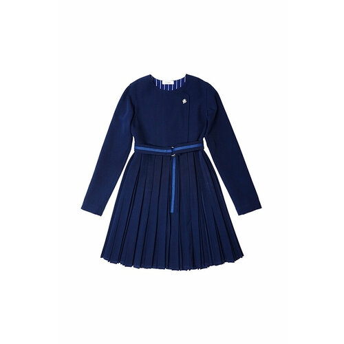 Школьное платье Leya.me, размер 140, синий