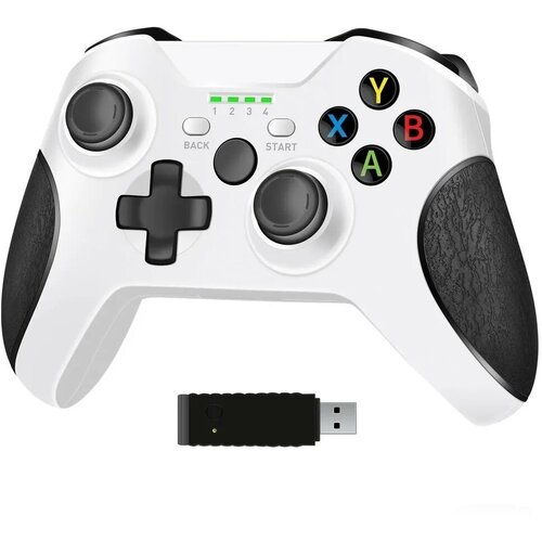 Геймпад беспроводной для XBOX Series S/X/ONE/ ПК Windows / PS3 (White).