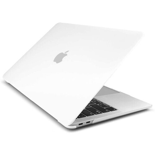 Чехол для MacBook Air 13 2020-2018 A1932, A2179, A2337 M1, пластик, белый