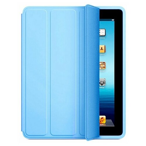 Чехол книжка для iPad 2 / 3 / 4 Smart case, бирюзовый