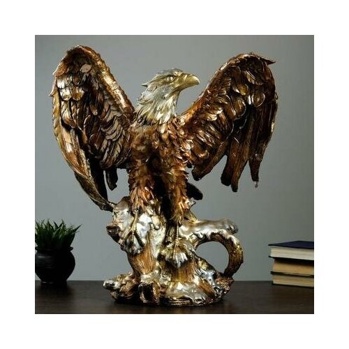 Фигура"Орел большой с крыльями" бронза, 52х37х57см Хорошие сувениры 4203381 .