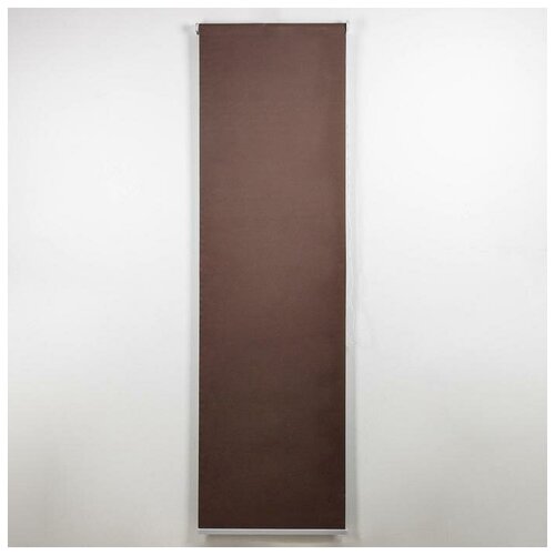 Штора рулонная «Нюд», 60×250 см, цвет шоколад