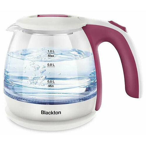 Чайник электрический Blackton Bt KT1801G, белый/розовый