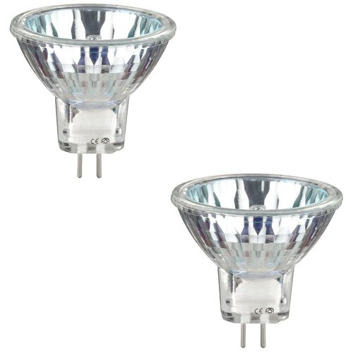 Лампочка Muller Licht HLRG-550S, Теплый белый свет, GU5.3, 50 Вт, Галогенная, 2 шт.