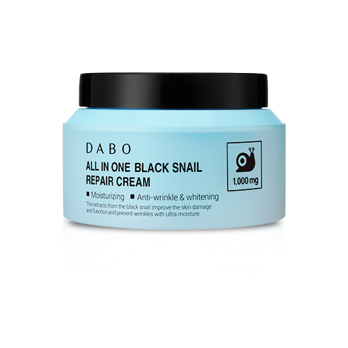 DABO Восстанавливающий крем с экстрактом черной улитки/All in one Black Snail Repair cream/корейская косметика/крем для лица