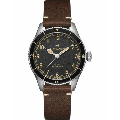Наручные часы Hamilton Khaki Aviation H76205530, черный