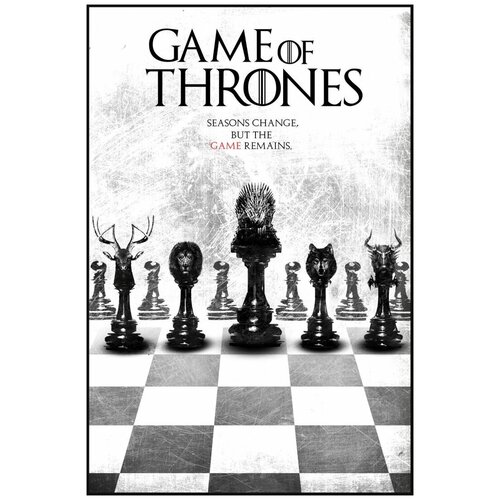 Плакат, постер на бумаге Game of Thrones, Игра Престолов. Размер 21 х 30 см