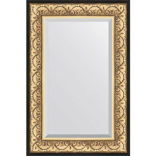 Зеркало Evoform Exclusive BY 1241 60x90 см барокко золото