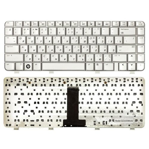 Клавиатура для ноутбука HP 9JN8682201 серебристая