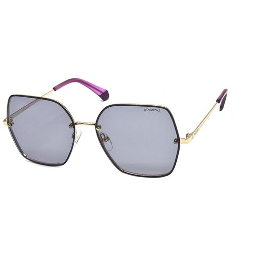 Солнцезащитные очки Polaroid PLD 4091/S, черный, фиолетовый