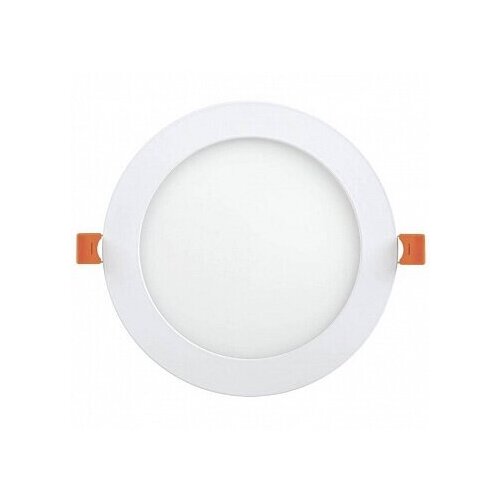 Светильник ДВО 1606 белый круг LED 12Вт 6500 IP20 | код. LDVO0-1606-1-12-6500-K01 | IEK (3шт. в упак.)