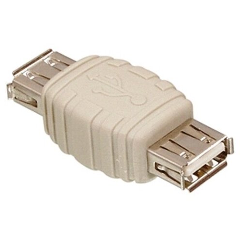 Переходник USB2.0 Af-Af Premier 6-083 соединитель серый