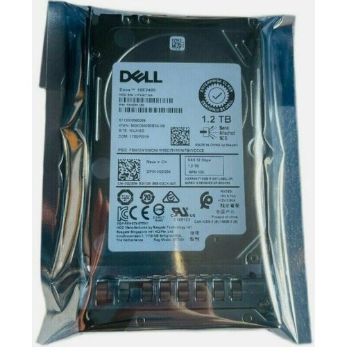 Жесткий диск Dell SAS 1.2Тб 2.5" 10000 rpm (0G2G54)