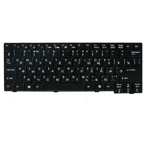 Клавиатура для ноутбука Acer One 531H, D150, D250, P531, AOA150, ZG5, A110; Gateway LT30 LT3000 черн