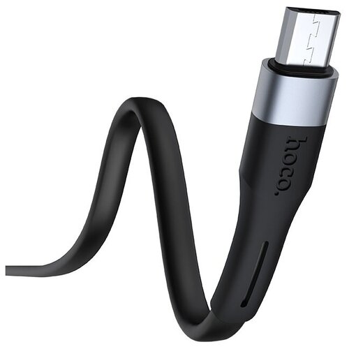 USB Hoco X34 Surpass Micro (L=1м) черный
