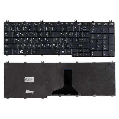 Клавиатура для ноутбука Toshiba 9Z. N4WSV.00R черная