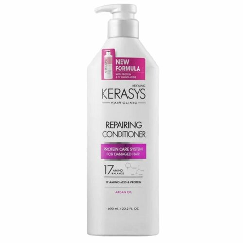 KeraSys Кондиционер для волос восстанавливающий / Hair Clinic System Repairing Conditioner, 600 мл