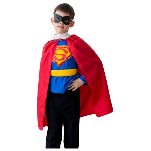 Карнавальный костюм супермен, арт.1048 рост 116 -134 см. (5-8 лет)