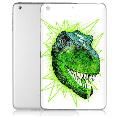 Чехол задняя-панель-накладка-бампер MyPads зеленый динозавр для iPad Pro 11 (2018) A1979/A1934/A2013 противоударный