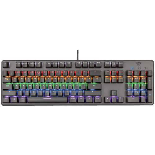 Игровая клавиатура Trust GXT 865 Asta черный, английская