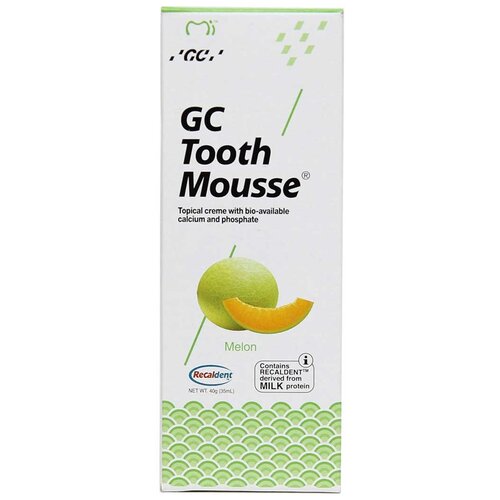 Гель для реминерализации GC Corporation Tooth mousse, дыня, 35 мл, 40 г