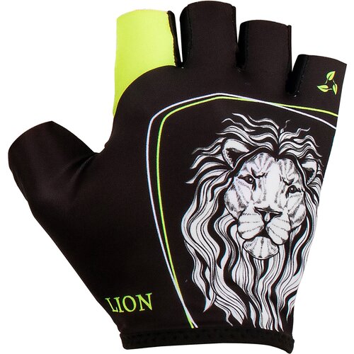 Перчатки Vinca Sport, черный, зеленый