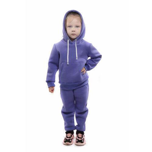 Комплект одежды DaEl kids, размер 104, фиолетовый