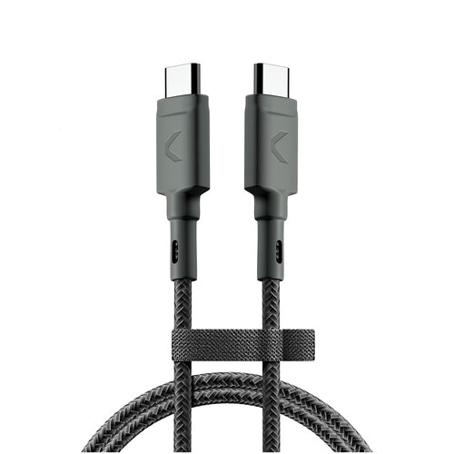 Кабель COMMO Range Cable USB-C - USB-C, 1.2 м, Graphite