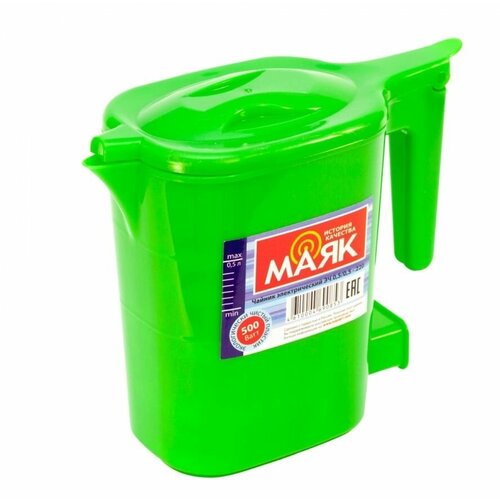 Чайник Маяк 0,5л 0,5кВт Зеленый