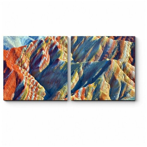 Модульная картина Горы в Китае 50x25