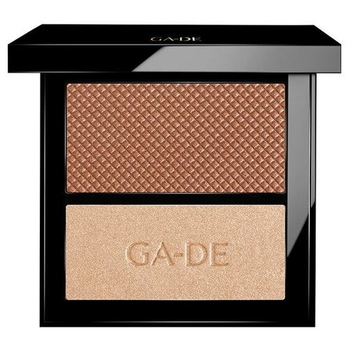 Ga-De Палетка румян и шиммеров Velveteen Blush and Shimmer Duet, 22 bronze and glow