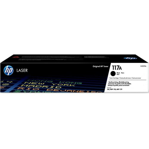 Тонер-картридж HP 117A W2070A черный оригинальный