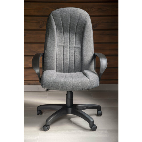Кресло компьютерное стул для руководителя на колесиках Chair 11 серое
