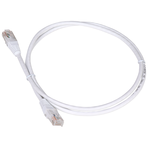 Патч-корд TWT TWT-45-45 RJ-45 (m) - RJ-45 (m) CAT5e U/UTP, 10 м, 1 шт., белый