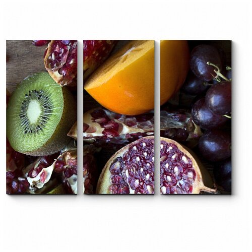 Модульная картина Экзотические фрукты 180x129