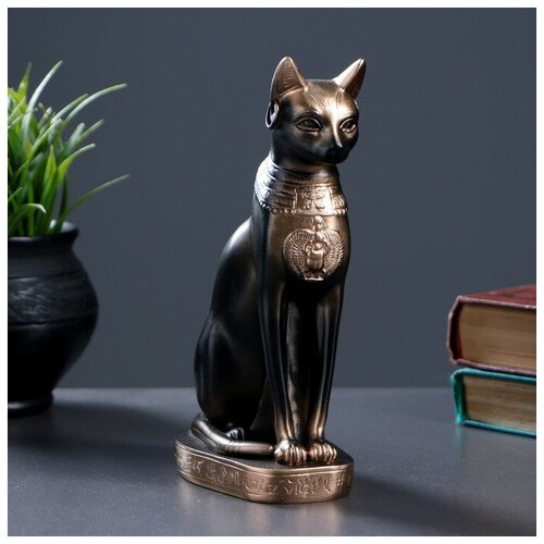 Хорошие сувениры Фигура "Кошка египетская" 20см бронза