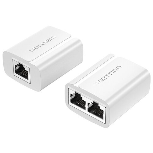 Vention Сплиттер RJ45 F (мама) / RJ45 F (мама) х 2 8p8c для интернет-кабеля на 2 порта, разветвитель Ethernet для патч-кордов, 2 шт, арт. IPTW0