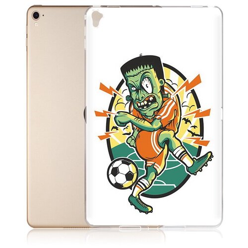 Чехол задняя-панель-накладка-бампер MyPads зомби футболист для iPad Pro 2 10.5 A1701/A1709/iPad Air 3 (2019) противоударный