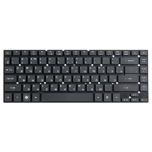 Клавиатура для ноутбука Acer Aspire es1-422, es1-432, 3830, 3830g, 3830t, 3830tg, 4830, 4830g, 4830t, 4830tg, e1-410, e1-432, e5-421g, es1-421 ZeepDeep