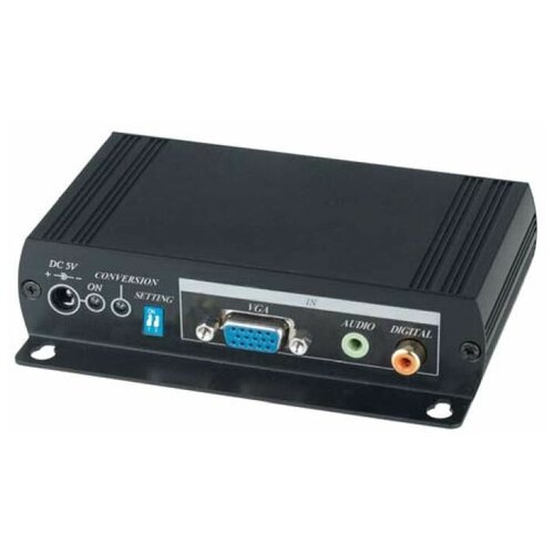 AV-BOX SC32AD Преобразователь VGA+стереозвук+цифр. звук в HDMI. С проходным выходом VGA+стереозвук