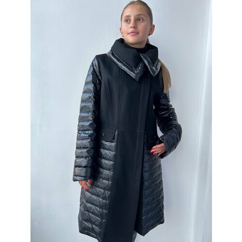 Пальто , размер 46, черный